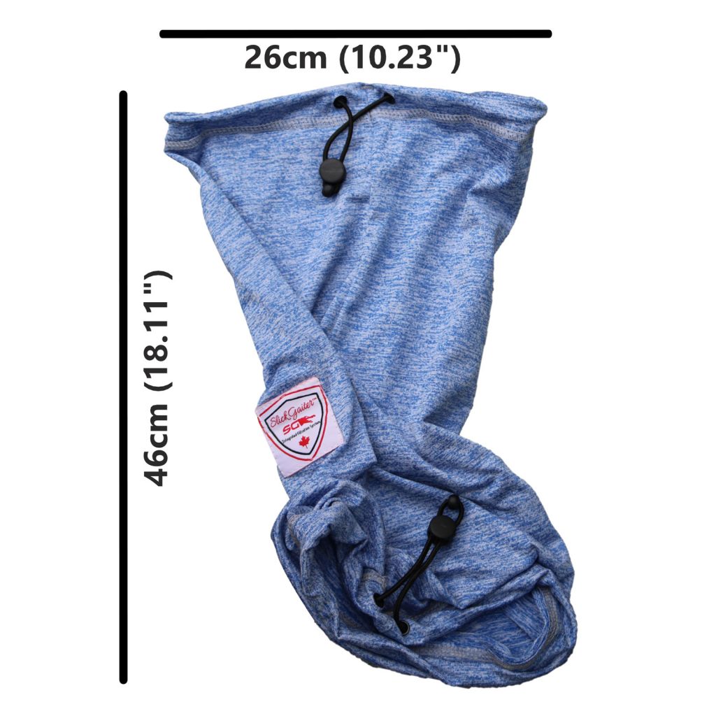 Slick Gaiter® Adjustable Neck Gaiter with Filter Pocket & Cloth Filter